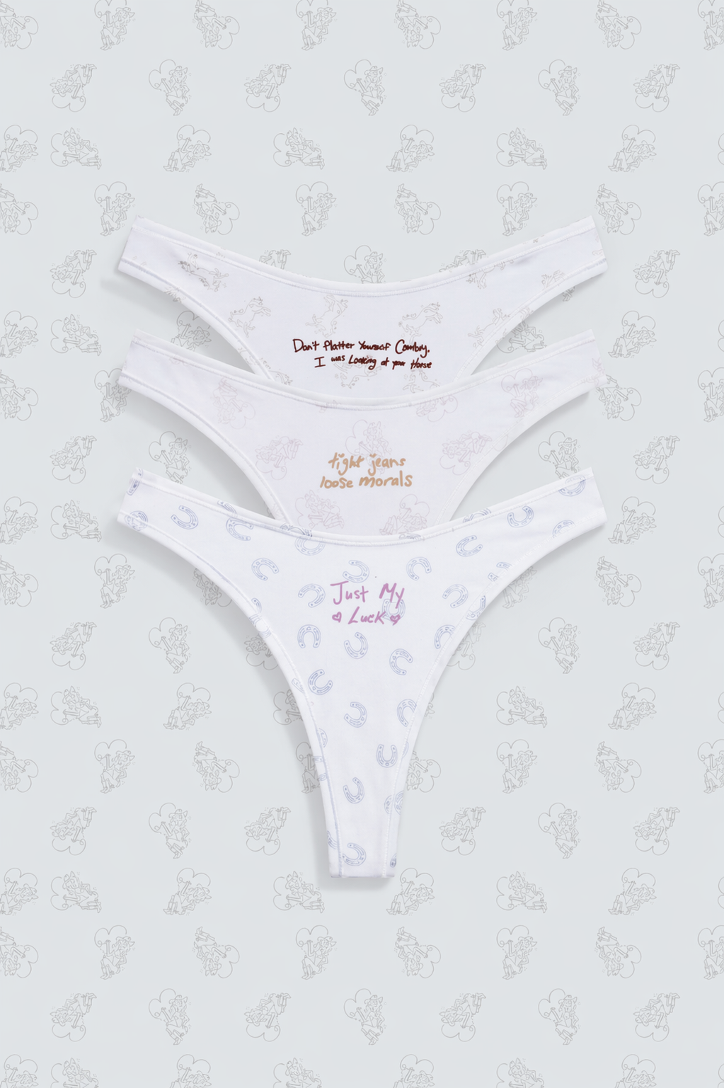 Honky Tonk Panty Pack – SYRN